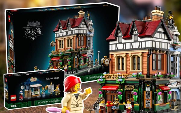 LEGO 2025 Modular Building: 10350 Tudor Corner revealed!