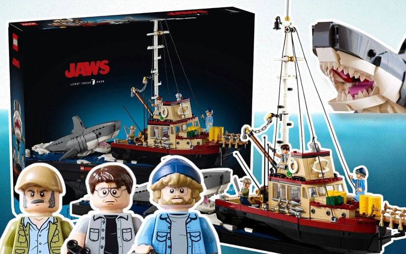LEGO Ideas 21350: Jaws revealed for August 2024!