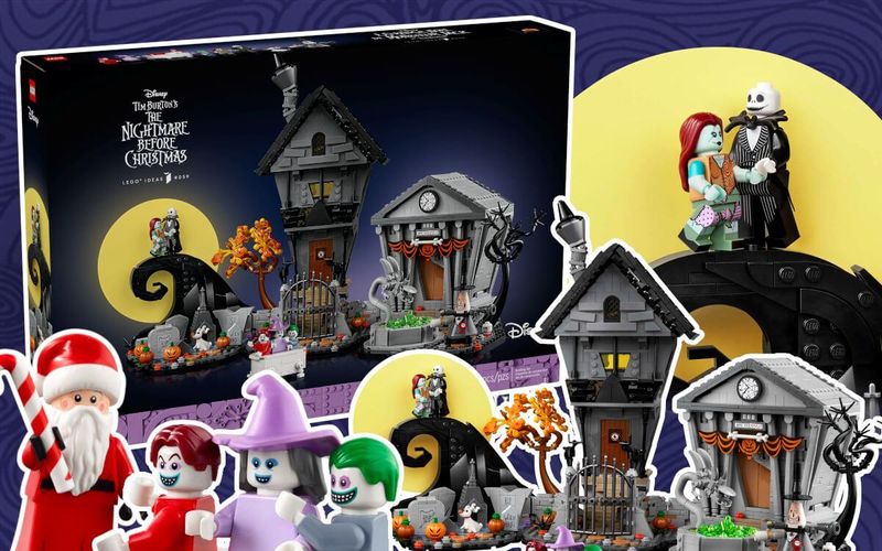 LEGO Ideas 21351: Nightmare Before Christmas revealed for September!