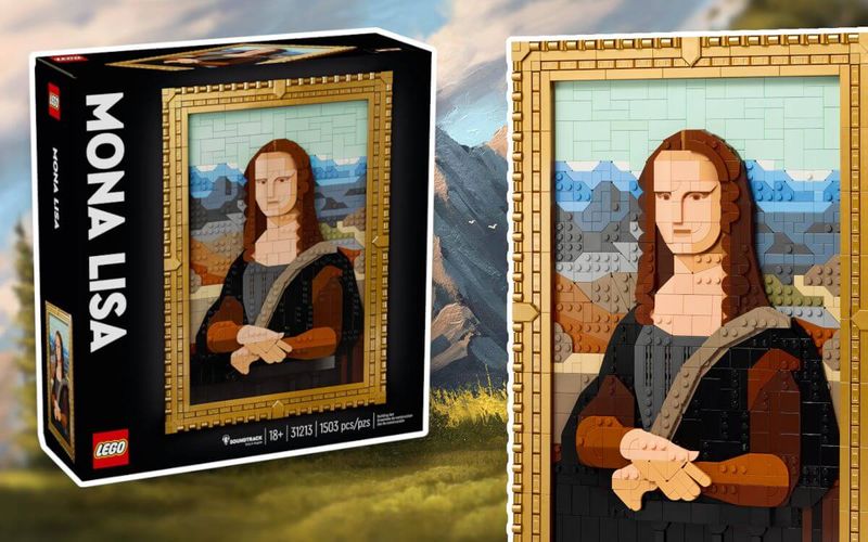 LEGO Art 2024: Mona Lisa Painting revealed for October!