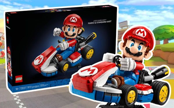 LEGO Mario Kart 72037: Standard Kart revealed for May 2025!