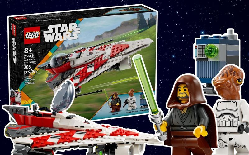 LEGO Star Wars 2024: Jedi Bob's Starfighter revealed for August!