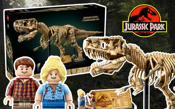 LEGO Jurassic Park: Tyrannosaurus Rex Fossil revealed for March 2025!
