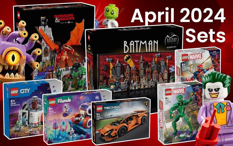 Every LEGO set releasing April 2024: DnD, Gotham & more!