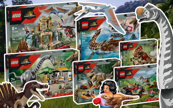 LEGO Jurassic World Rebirth Sets revealed for June 2025!