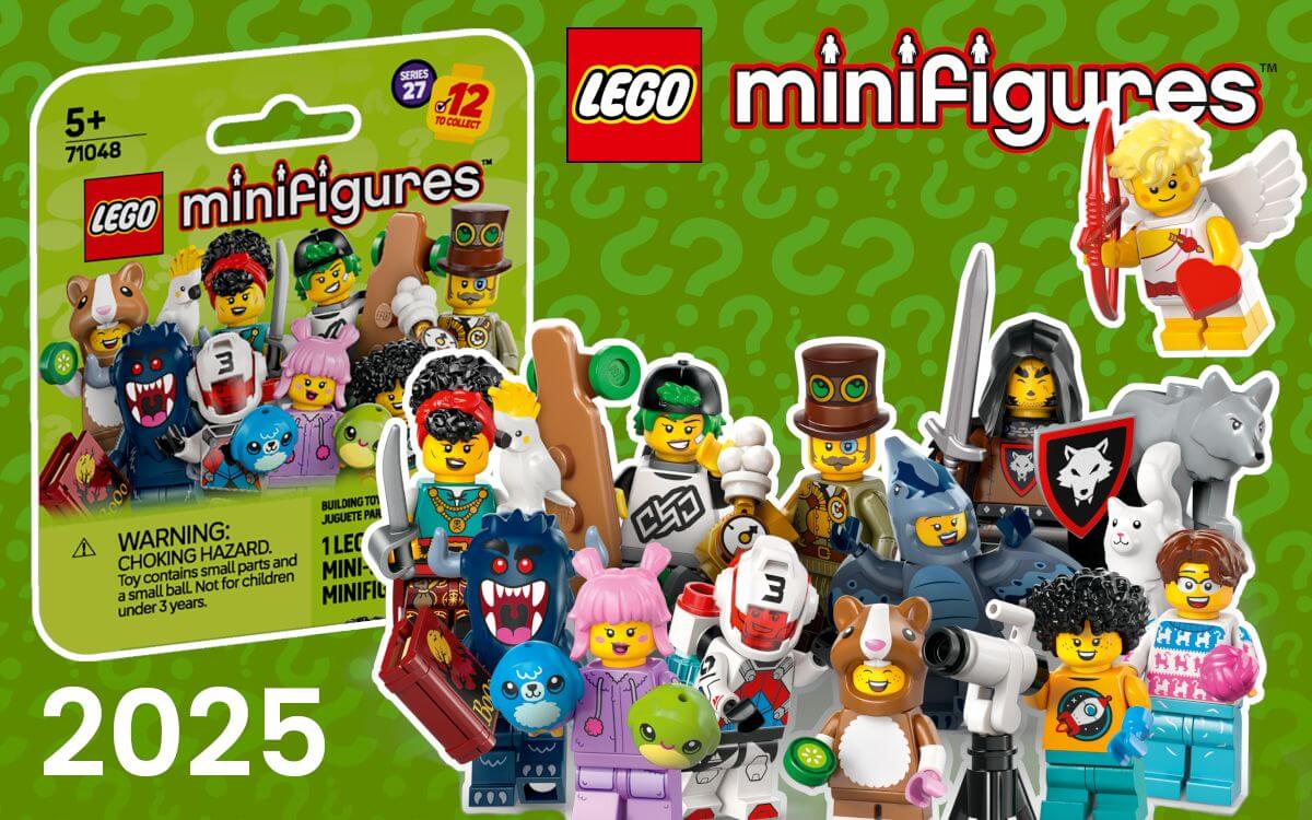LEGO 71048 Collectable Minifigures: Series 27 revealed for January 2025!